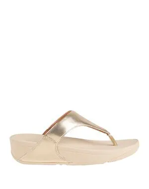 Fitflop Thong Sandal Platinum Size Leather