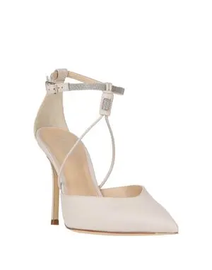 Peserico Leather Stilettos With Embellishments