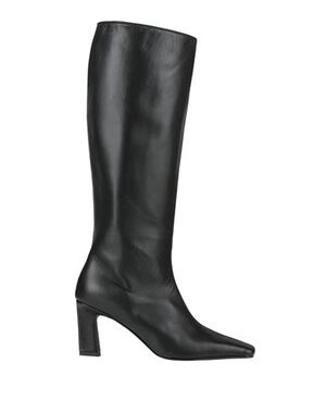 CARLA G. Boot Size Leather - Black