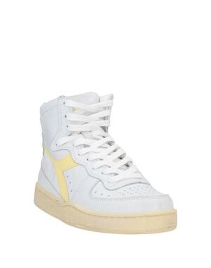 DIADORA High-top Leather Sneakers - White