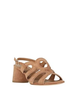 BALDININI Sandals Camel Size Leather