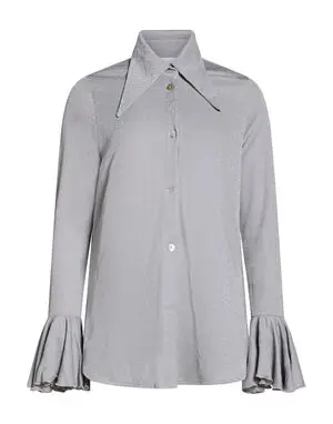 Sleeper Metallic Fiber Lycra Piqué Shirt