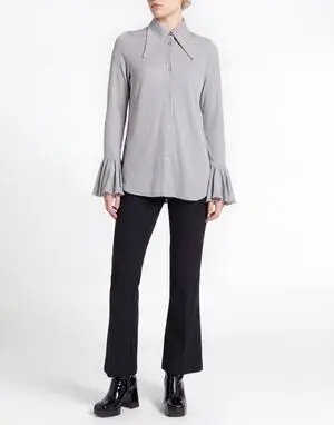 Sleeper Metallic Fiber Lycra Piqué Shirt