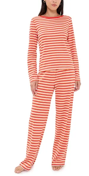 Morgan Lane Ellie Pajama Set - Cinnamon
