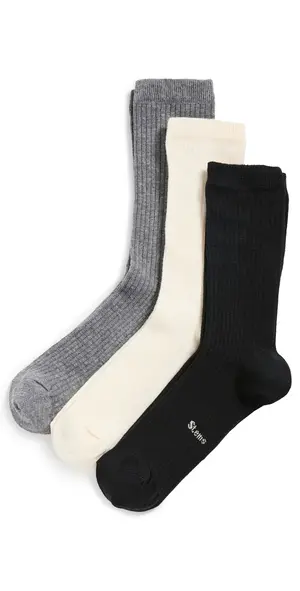 STEMS Cashmere Socks 3 Pack Fundamentals