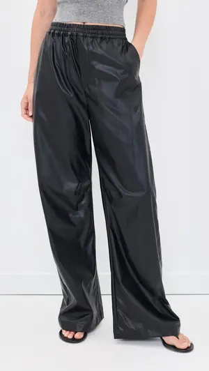 MAISON MARGIELA Faux Leather Pants