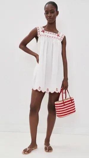 For Love & Lemons Emma Mini Dress