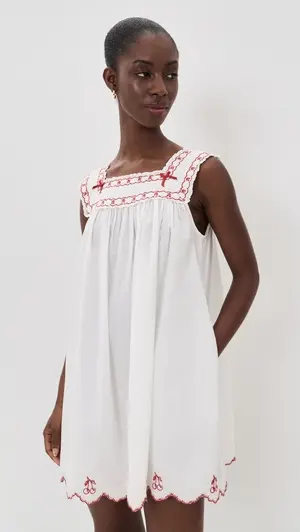 For Love & Lemons Emma Mini Dress