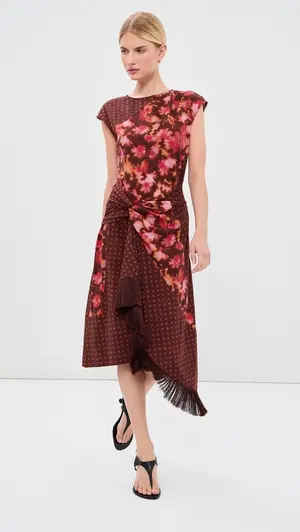 3.1 Phillip Lim Desert Flower Twist Dress
