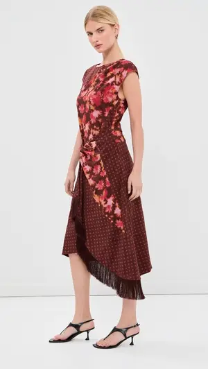 3.1 Phillip Lim Desert Flower Twist Dress