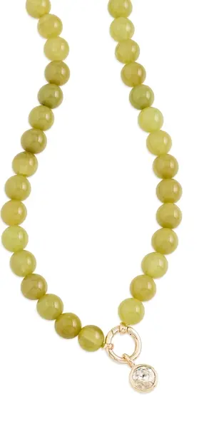 Baublebar Janette Beaded Pendant Necklace - Green