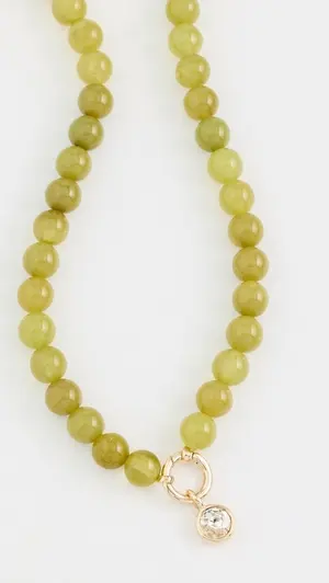 Baublebar Janette Beaded Pendant Necklace - Green
