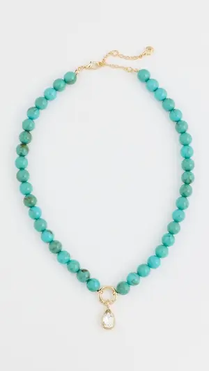 Baublebar Janette Beaded Pendant Necklace - Turquoise