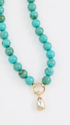 Baublebar Janette Beaded Pendant Necklace - Turquoise