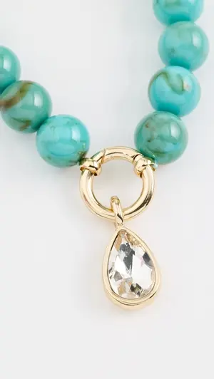 Baublebar Janette Beaded Pendant Necklace - Turquoise