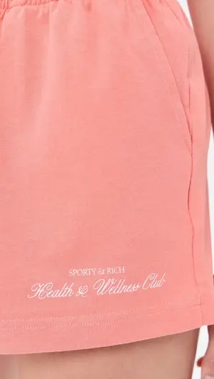 Sporty & Rich Health And Wellness Club Disco Shorts