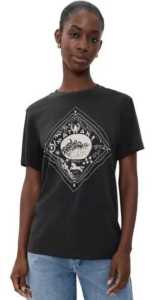 Isabel Marant Étoile Zewel Tee - Faded Black