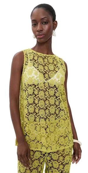 LA MAREGOLD Alma Top - Lime