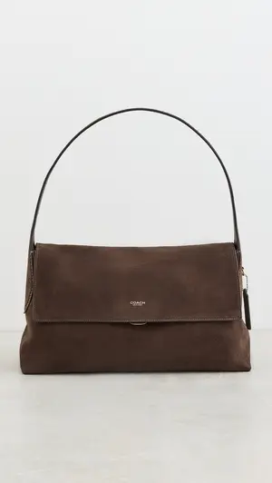 COACH Suede Chelsea Shoulder Bag 36
