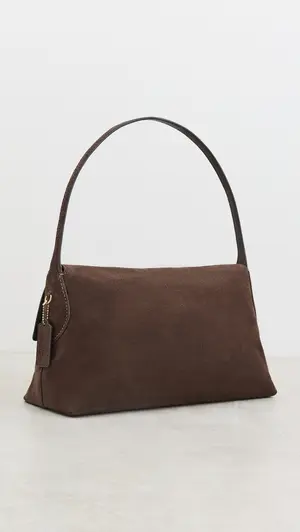 COACH Suede Chelsea Shoulder Bag 36