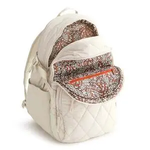 VERA BRADLEY Xl Clarion Backpack In Pumice Stone