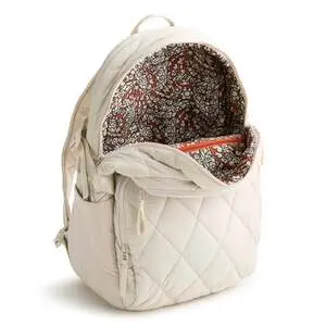 VERA BRADLEY Large Clarion Backpack In Pumice Stone