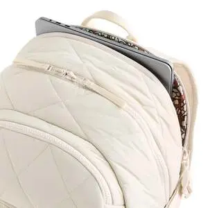 VERA BRADLEY Large Clarion Backpack In Pumice Stone