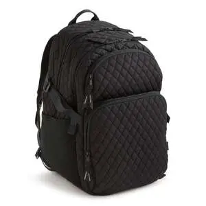 VERA BRADLEY Xl Clarion Backpack In Moonless Night - Black
