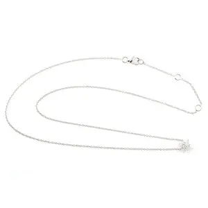 ARTISAN Diamond Star Pendant Necklace In 18k Gold - White