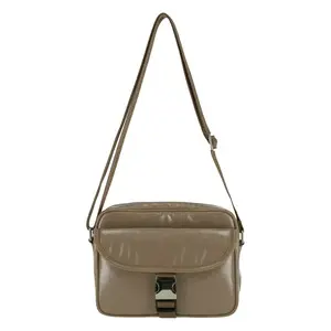 MARHEN.J Neutrals Time Polyester & Pu Leather Sand - Black