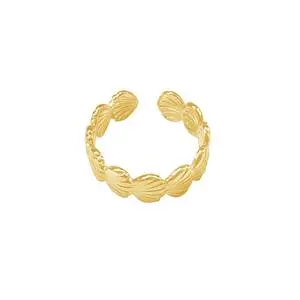 GLASSTYK Shells Ring - Gold