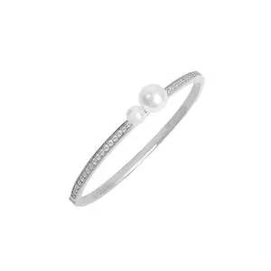 Arte Madrid Seaside Treasures Serenade Bangle White Gold - Silver
