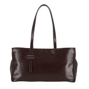 Marhen.j Anna Compact Vegan Leather Tote Bag - Brown