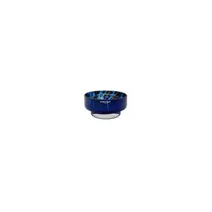 AN&ANGEL Blue / Silver Moon Mini Splashed Cobalt Bowl - Blue/silver