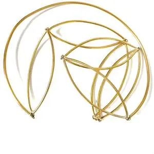 LALA SALAMA Majani Necklace - Gold