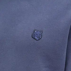 Maison Kitsuné Bold Fox Head Patch Crewneck Sweatshirt