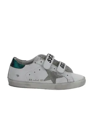 GOLDEN GOOSE Old School Low-top Sneakers - Gray