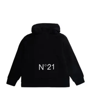 N.21 Logo-print Hoodie - Black