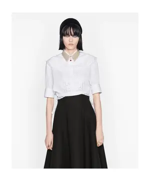 Dior Midi Skirt With Pleated Details