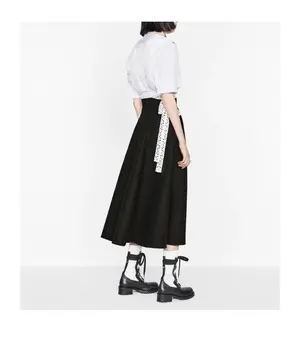 Dior Midi Skirt With Pleated Details
