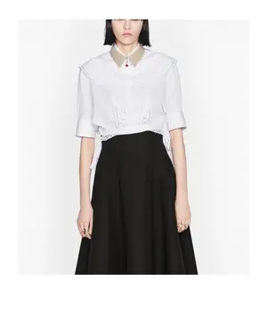 Dior Midi Skirt With Pleated Details