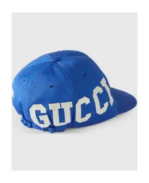 Gucci Logo-print Cotton-canvas Baseball Cap
