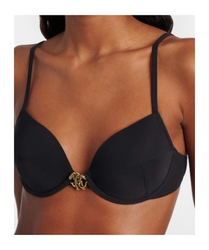 Roberto Cavalli Logo Bikini Top
