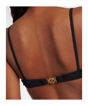 Roberto Cavalli Logo Bikini Top