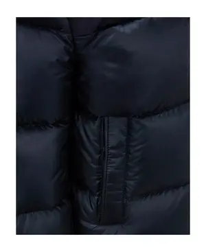 Moncler Eduard Padded Hooded Jacket With Logo Patch