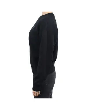 Maison Kitsuné Bold Fox Head Patch Crewneck Sweatshirt