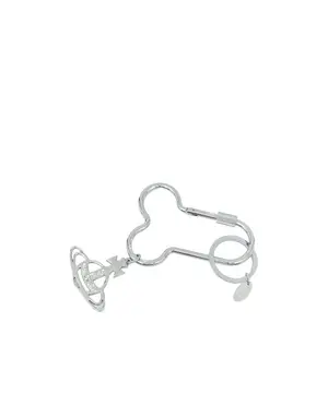 VIVIENNE WESTWOOD Penis Carabiner Keyring - Gray