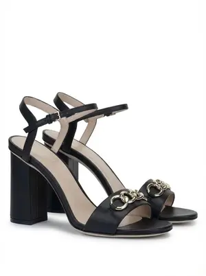 Gucci Thick-heeled Sandals - Black