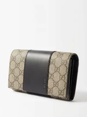 Gucci Splice Wallet - Black