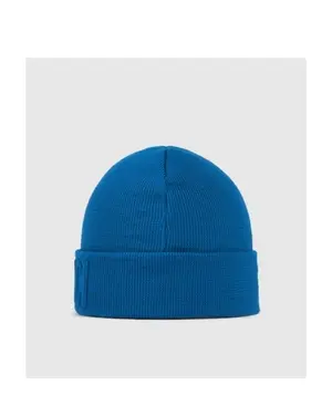 Gucci Logo-embossed Wool Beanie - Blue